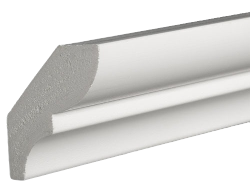 AZEK White Bed Moulding 9/16 x 1-3/4 In., 16 ft – Hartville Hardware