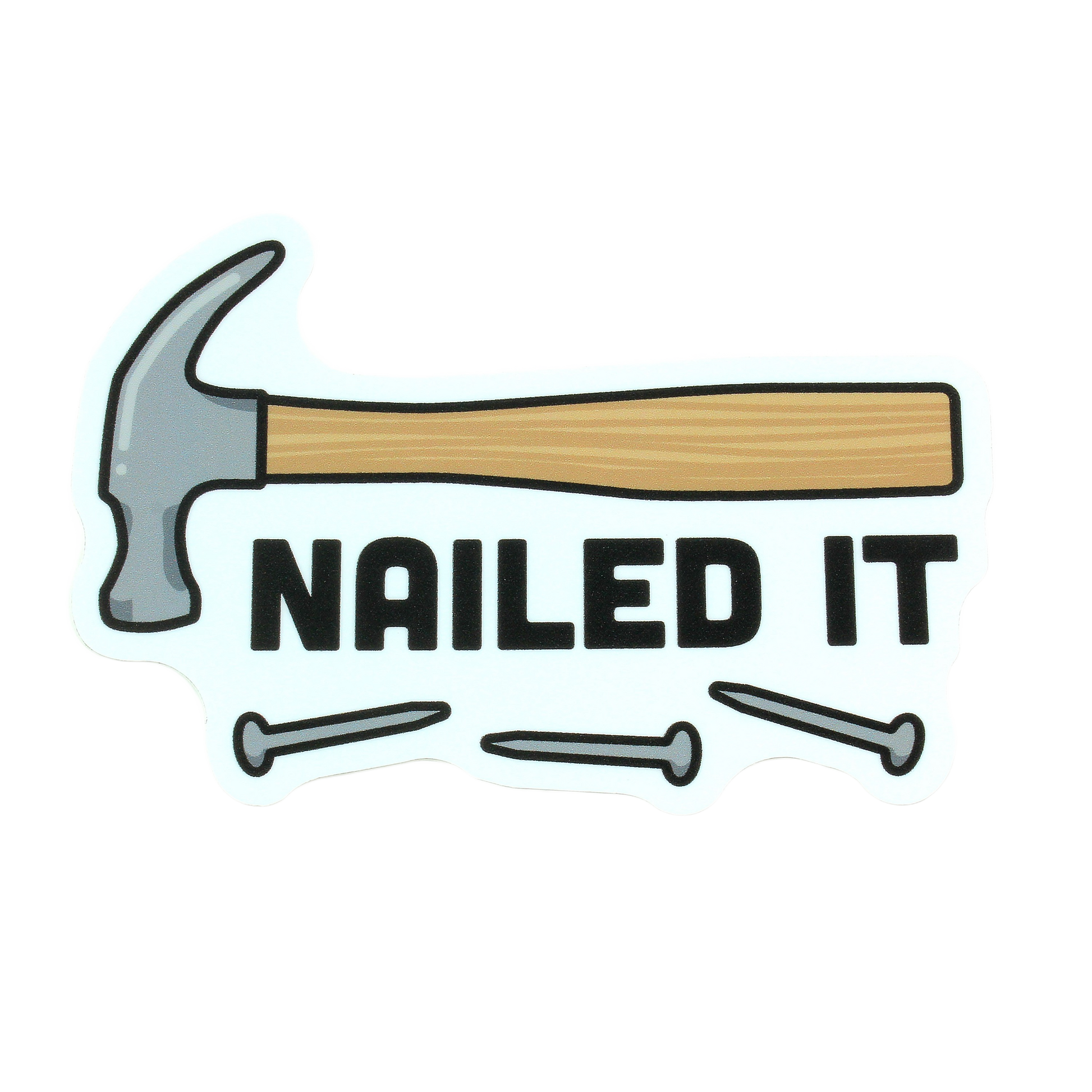 Stickers Northwest Nailed It Sticker – Durable & Fun Decal – Hartville ...
