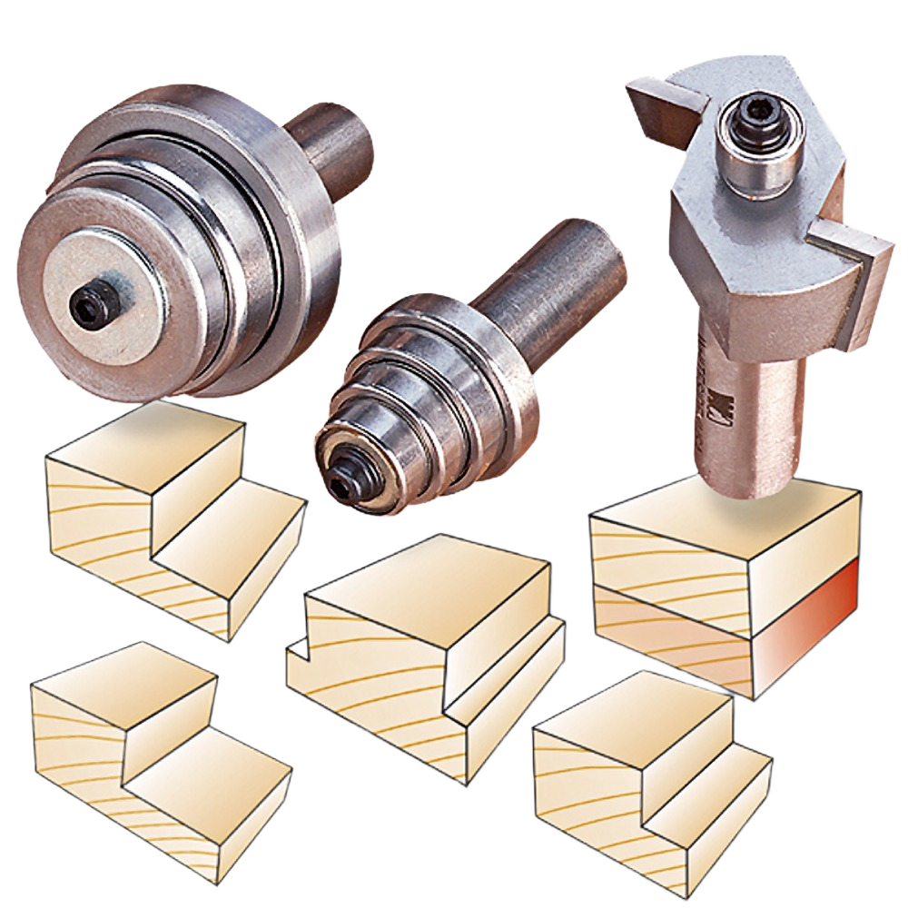 Whiteside Multi-Rabbet Bit Set for Precision Woodworking – Hartville ...